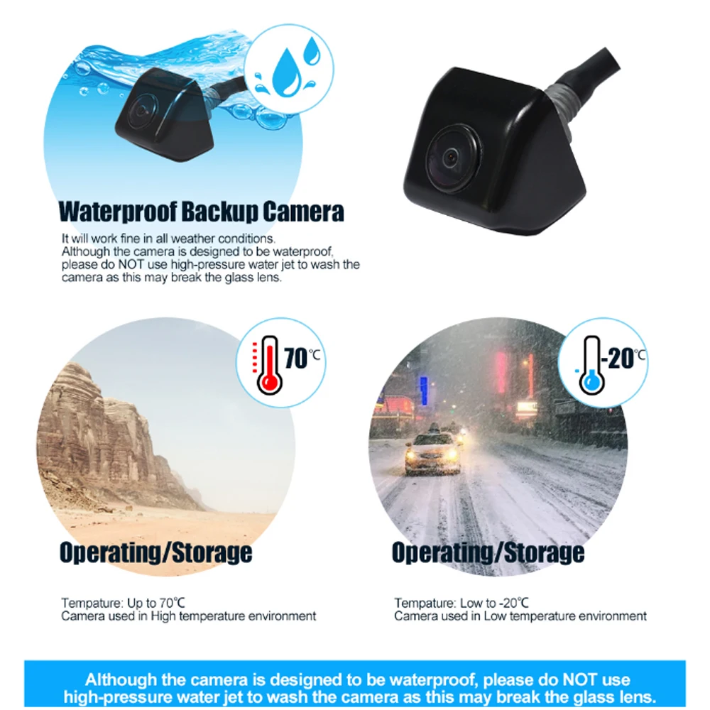 Sony Ccd 480tvl Analog Cvbs Waterproof Ip68 Wide Angle Plug-in Mirror ...