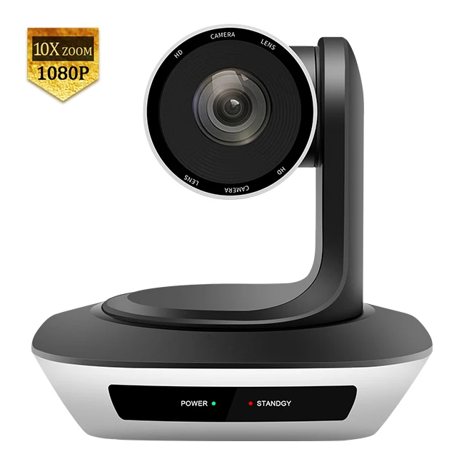 Runpu V10 USB PTZ Camera - 10X Zoom for Video Conferences