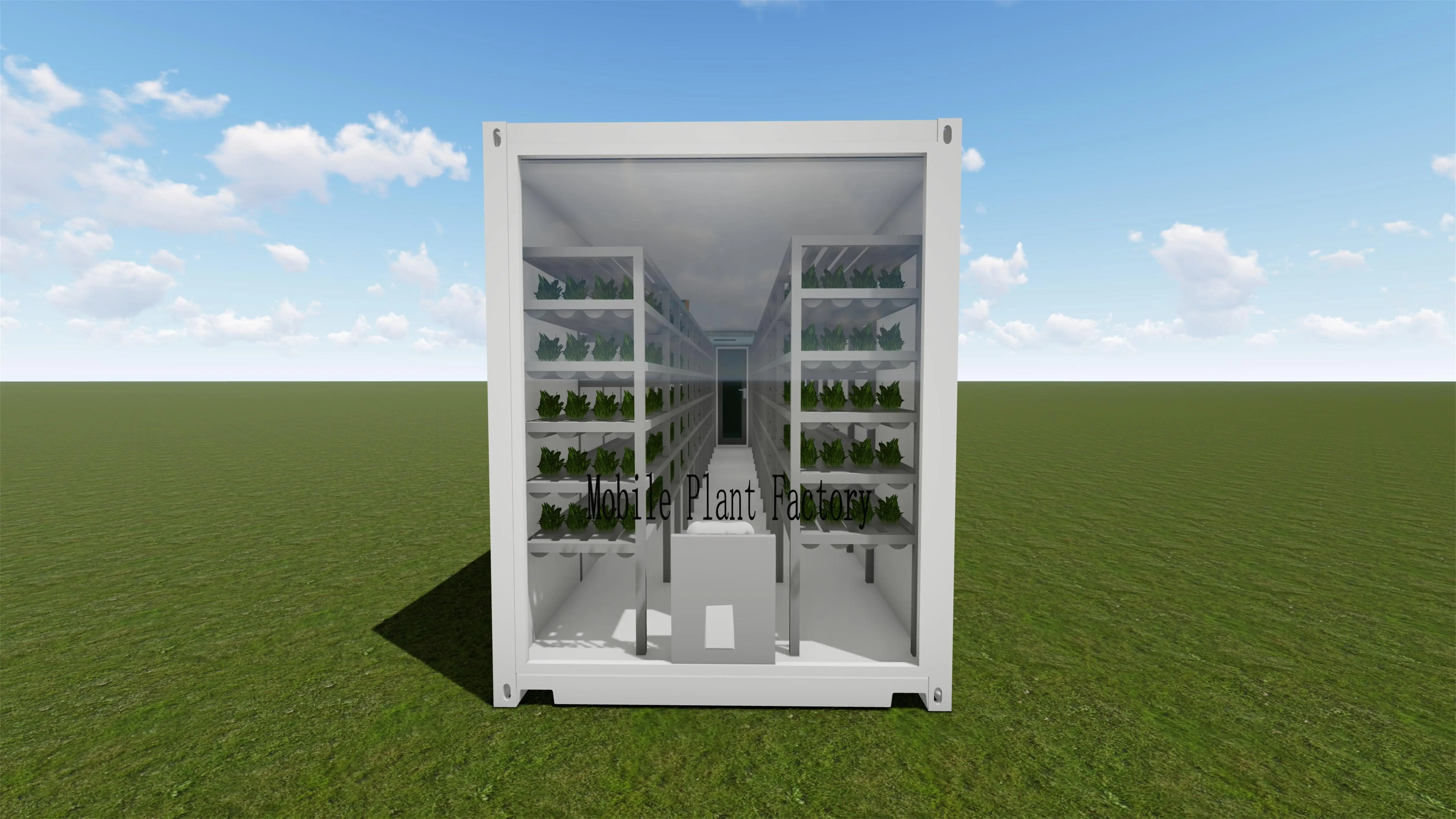 40フィートコンテナプラントモバイル工場インテリジェント水耕コンテナコンテナファーム水耕栽培システム40hq - Buy 水耕葉野菜nft水耕 ...