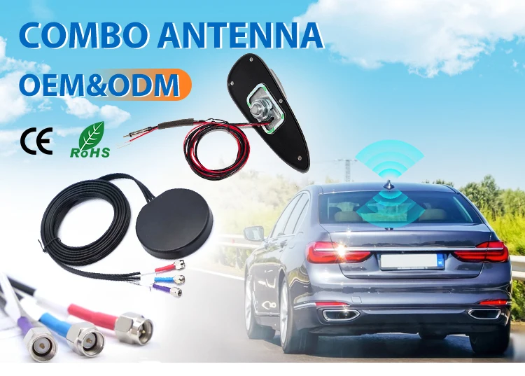 Universal ABS Auto Automobile Car Antenna Car Roof Mount Shark Fin ...