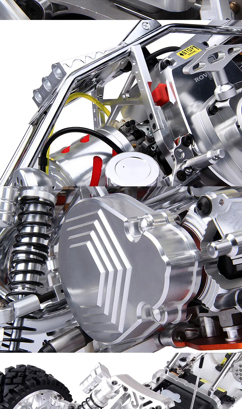 Rofun Baha 305ss 1 5 Baja 5b All Full Cnc Metal Aluminum Alloy Steel ...