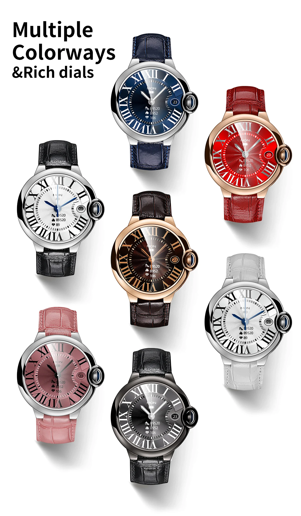 Aw28 Smart Watch 2023 For Men Round Display Bt Call Stainless Steel ...