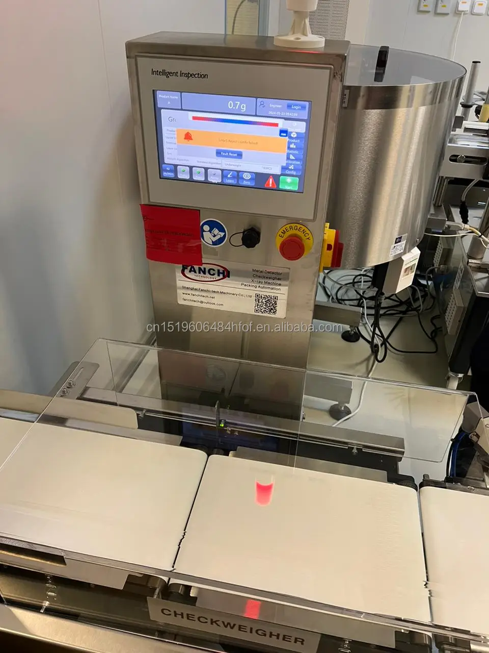 Dynamic Checkweigher Precision Scale - Inline Solutions