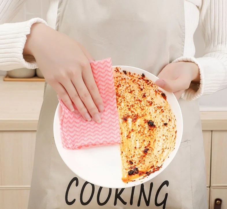 Disposable Cleaning Towel Reusable Kitchen Dish Cleaning Nonstick ...