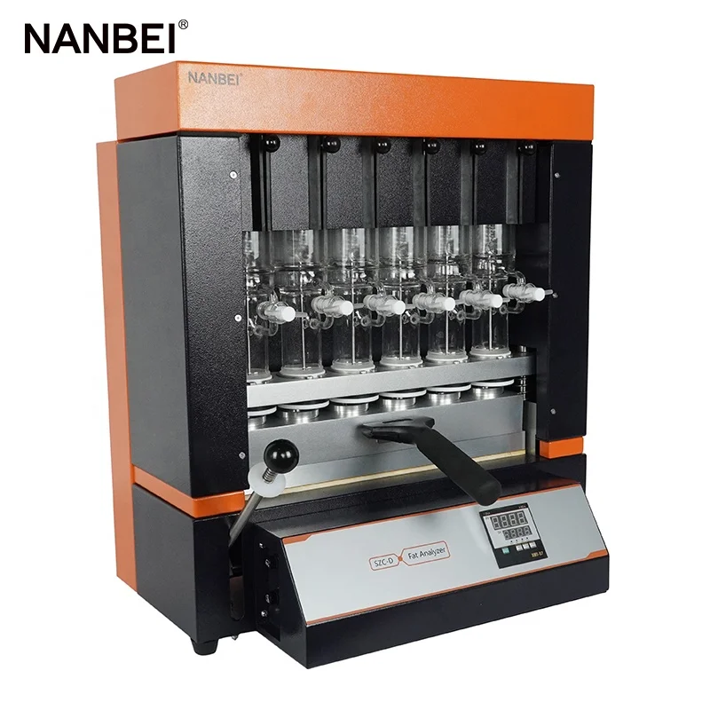 Analysis Equipment Soxhlet Extraction Apparatus Food Lab Crude Fat ...