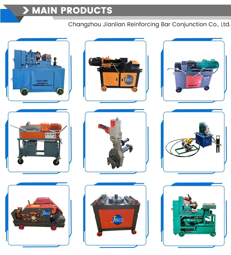 Automatic Rebar End Forging Upsetter Threading Machine