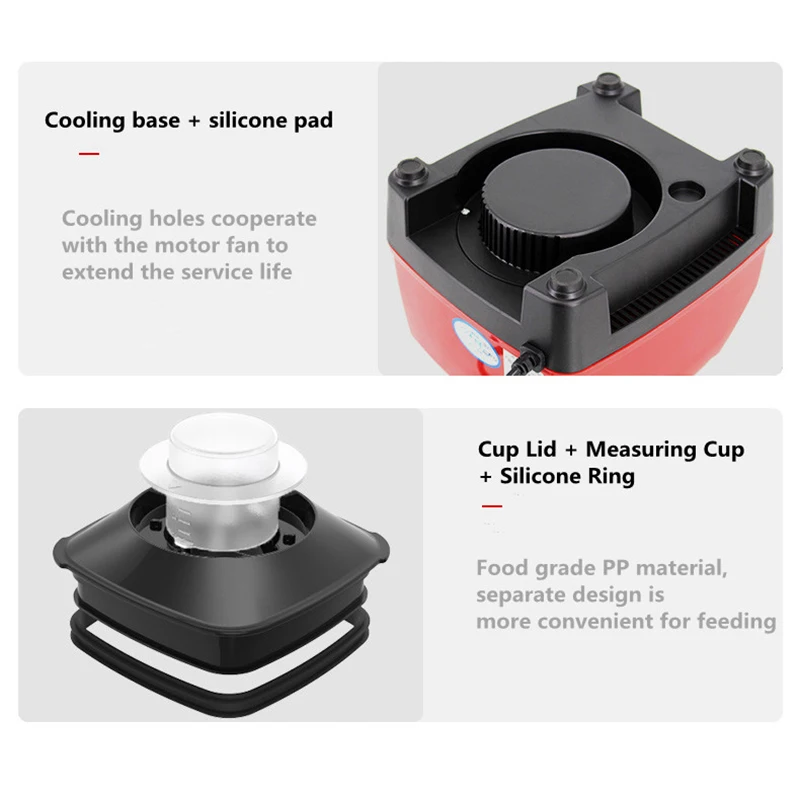 Commercial Chopper Juice Smoothie Portable Electric Masticating Maker ...