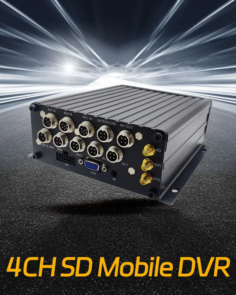 Truck Bus Taxi Adas Dms 4ch 2tb Hdd Sd Mobile Dvr Kit Ai Mdvr Kit ...