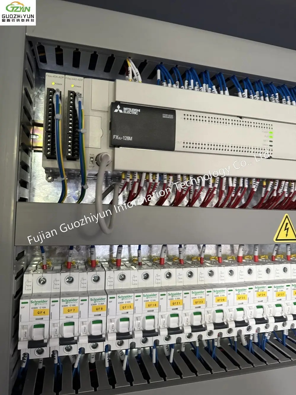 LAA-Electrical Panel Board Electrical Box PLC HMI VFD IO Power ...