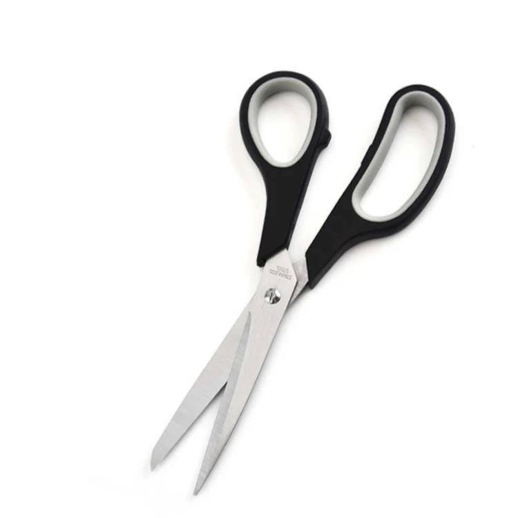 Stainless Steel Office Scissors - Comfort Grip & Durability