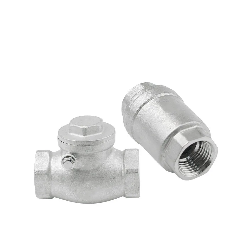 Horizontal Check Valve Female Threaded Check Valve Stainless Steel ...