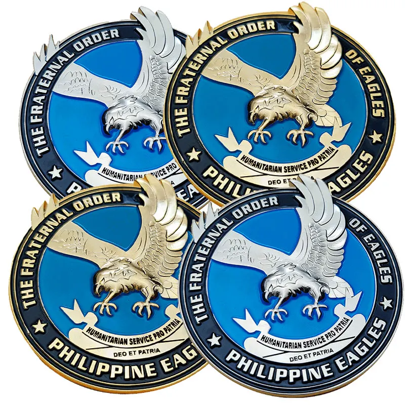 Wholesale Masonic Eagle Logo Mason Master 3d Double Eagle With Adhesive ...