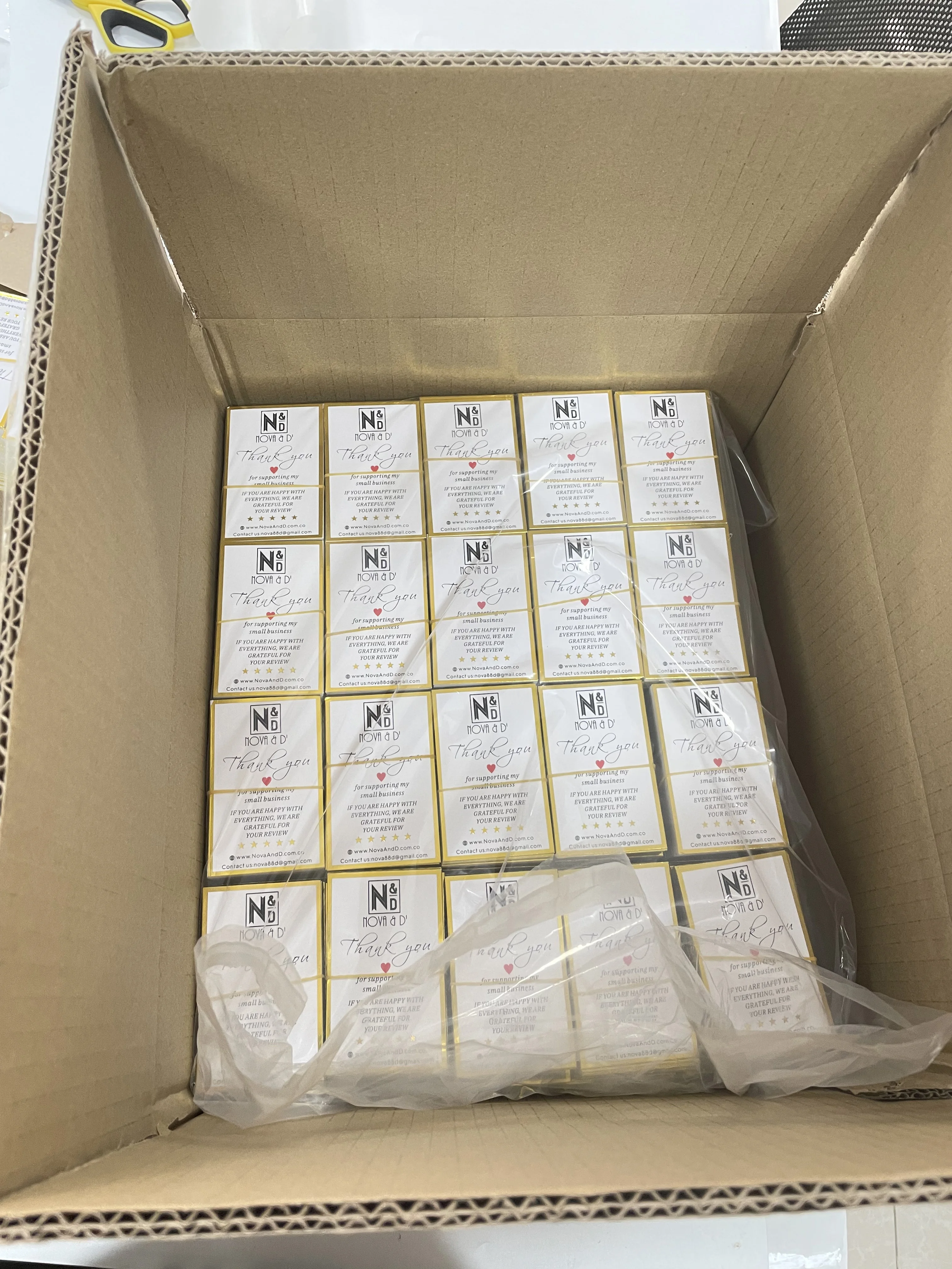 Recyclable Custom 700gsm Rose Gold Foil Logo Hang Tag Garment ...