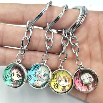 40 Design Anime Demon Slayer: Kimetsu No Yaiba Glass Ball Pendant ...