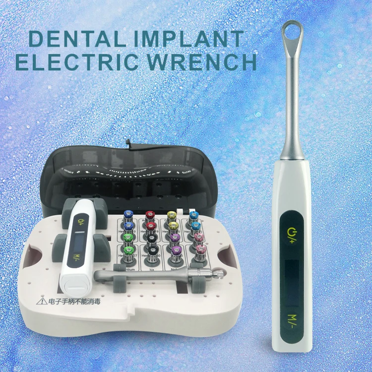 Hilaya Electric Dental Implant Torque Wrench Handpiece Adjustable 10 ...
