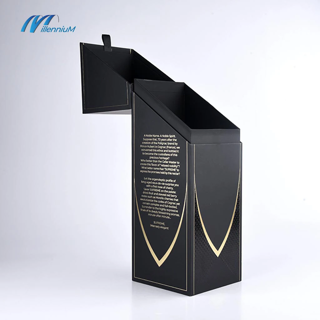 Millennium Logo Packaging Design Rectangle Box Corrugated Packaging ...