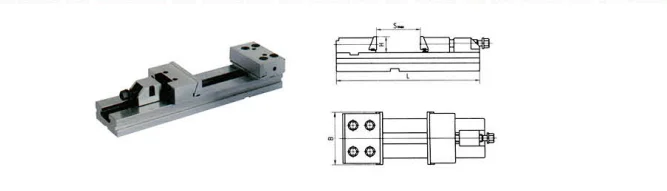Precision Modular Vises for CNC Milling Machine Accessories Tools