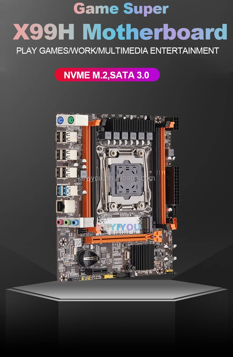 Keyiyou X99 Motherboard X99 Lga 2011-3 Motherboard Kit Xeon X99 E5 2680 ...