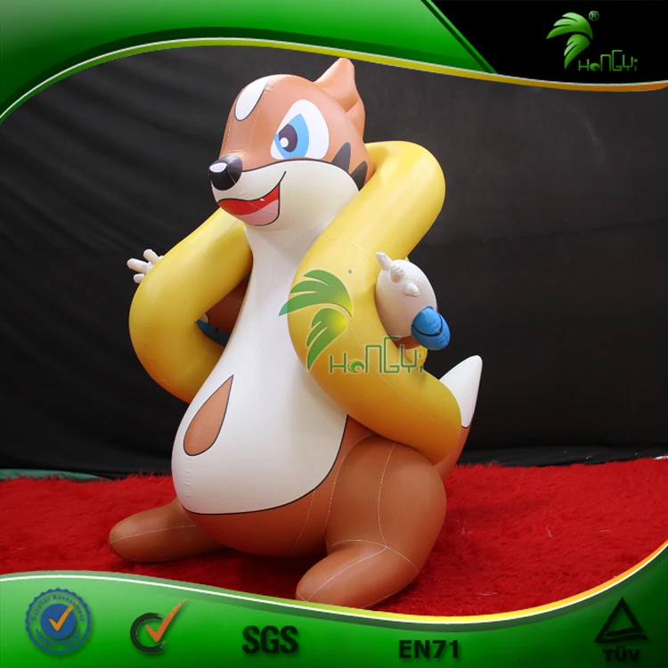 Custom Inflatable Otter Inflatable Cartoon Model Bouncy Animals Party ...