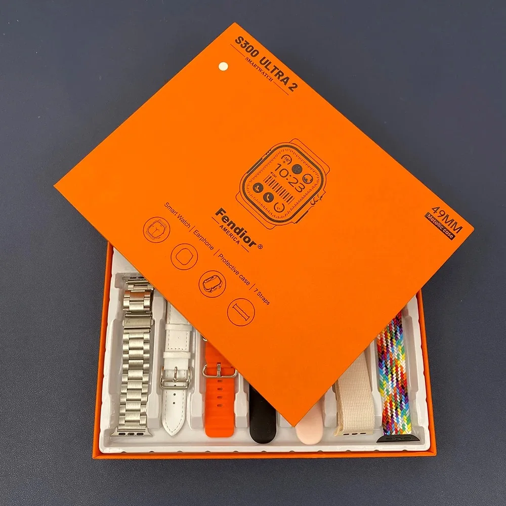 2024 New Arrival S300 Ultra 2 Smart Watch With 7 Style Straps High ...