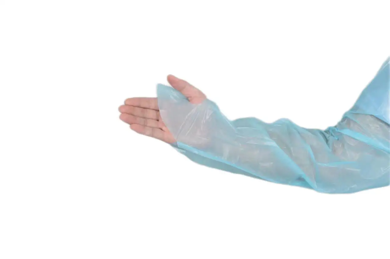 AAMI Level 3 Disposable Medical Apron Waterproof CPE Surgical with Long ...