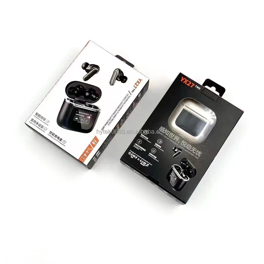 2024 TWS YX27 ANC Noise Cancelling Earphone - HD Stereo Wireless ...