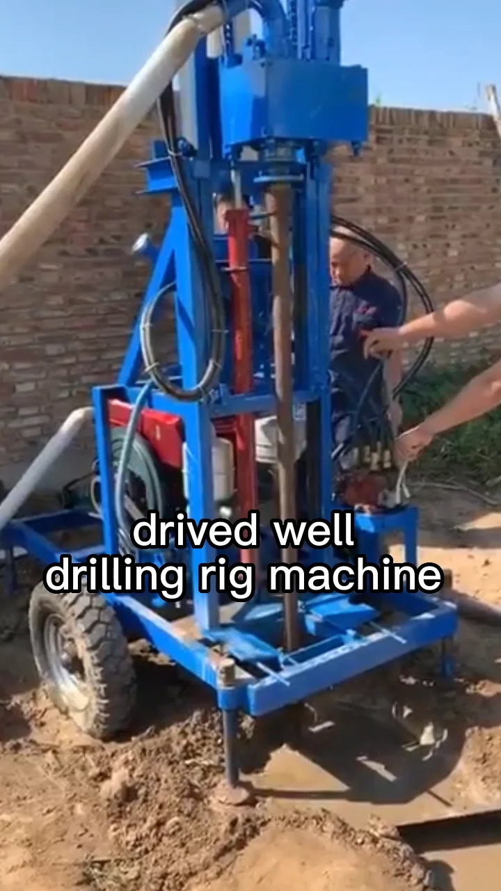 Deep Water Well Drilling Rigs Machine 600rpm Water Well Hand Drill ...