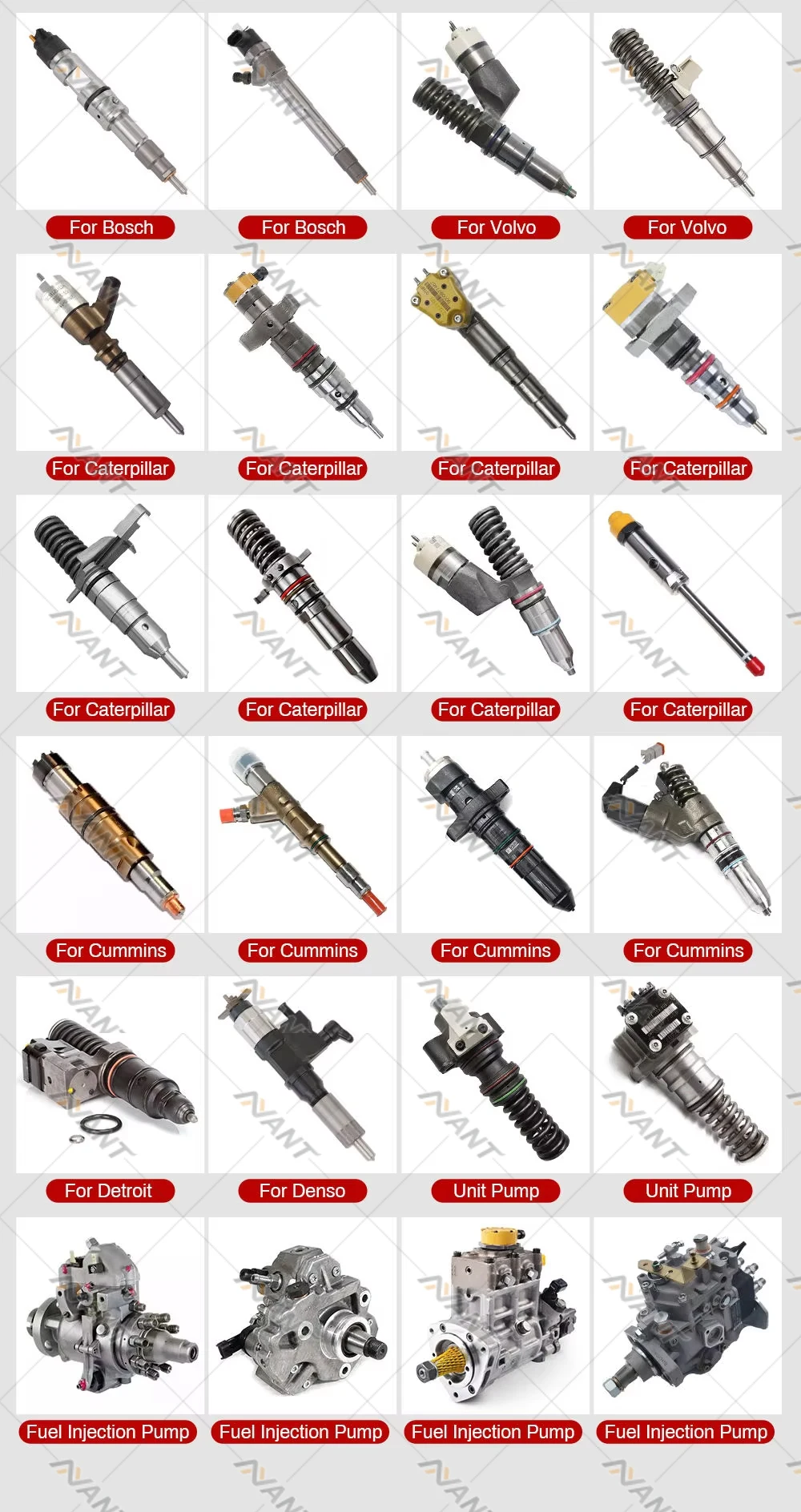 Fuel Injector 0445120064 0445120266 0445120474 0445120369 0445120389 ...