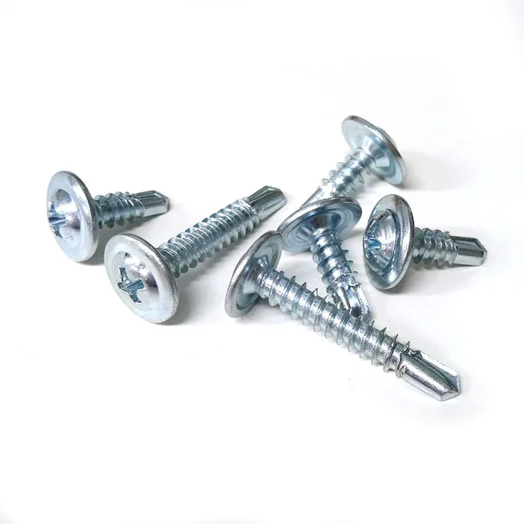 Phillips Wafer Head M4.8mm Self Drilling Tapping Screws Carbon Steel ...