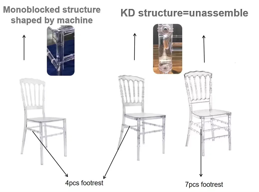 Transparent Napoleon Chair Resin Napoleon Chair For Wedding - Buy ...