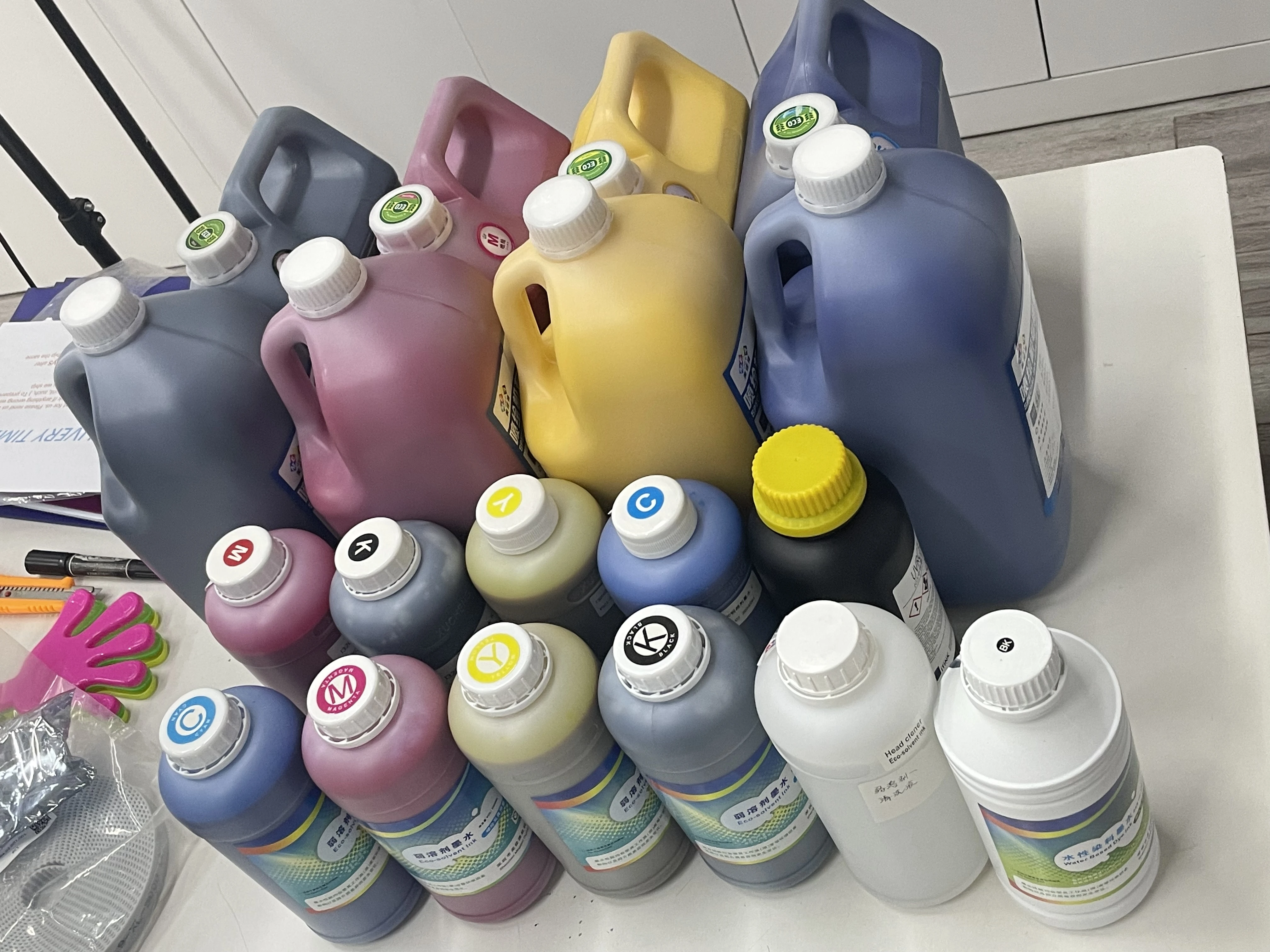 Hancheng Eco Solvent Ink - Sublimation Uv Ink For Epson Dx5 Dx7 Xp600 ...