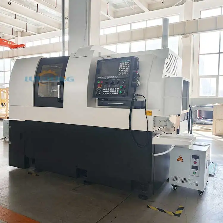 Swiss Lathe Machine Ak164 Producing Screw Bone Medical Dental Implant 5 ...