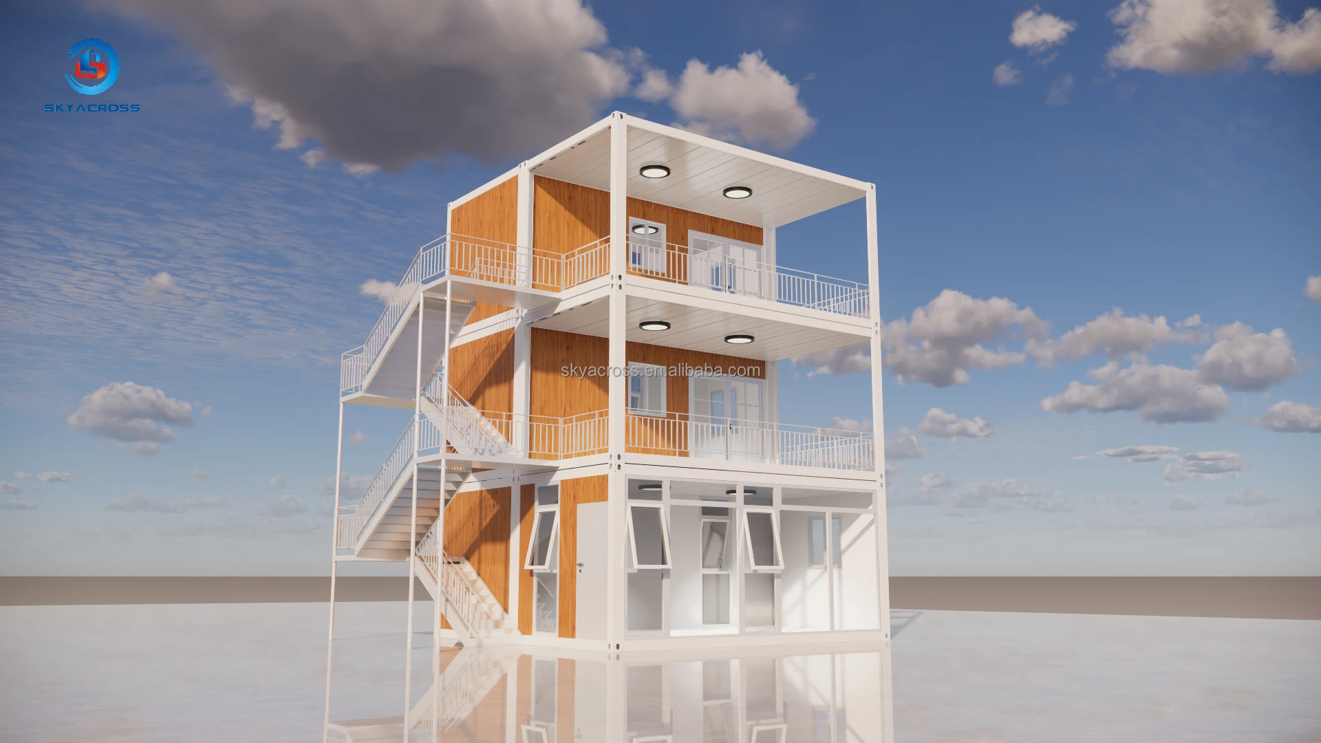Multi Storey Prefabricated Steel Structure Building