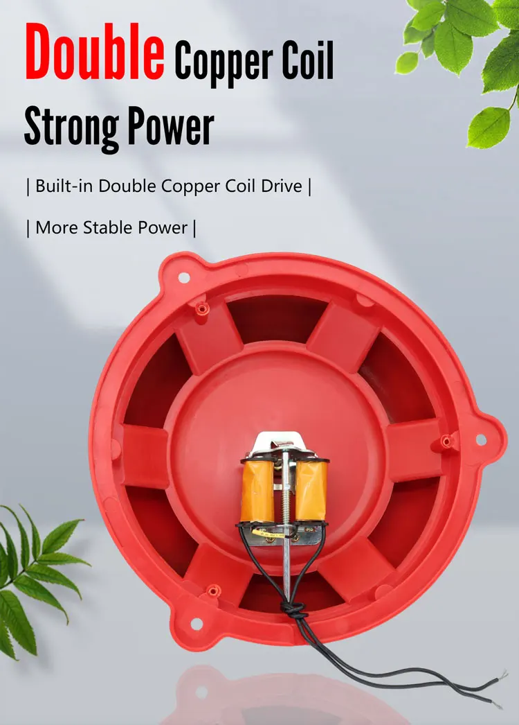 Fato Ebl Series Electric Bell Fire Prevention High Decibel Ac220v Dc12v Alarm Bell Factory And ...