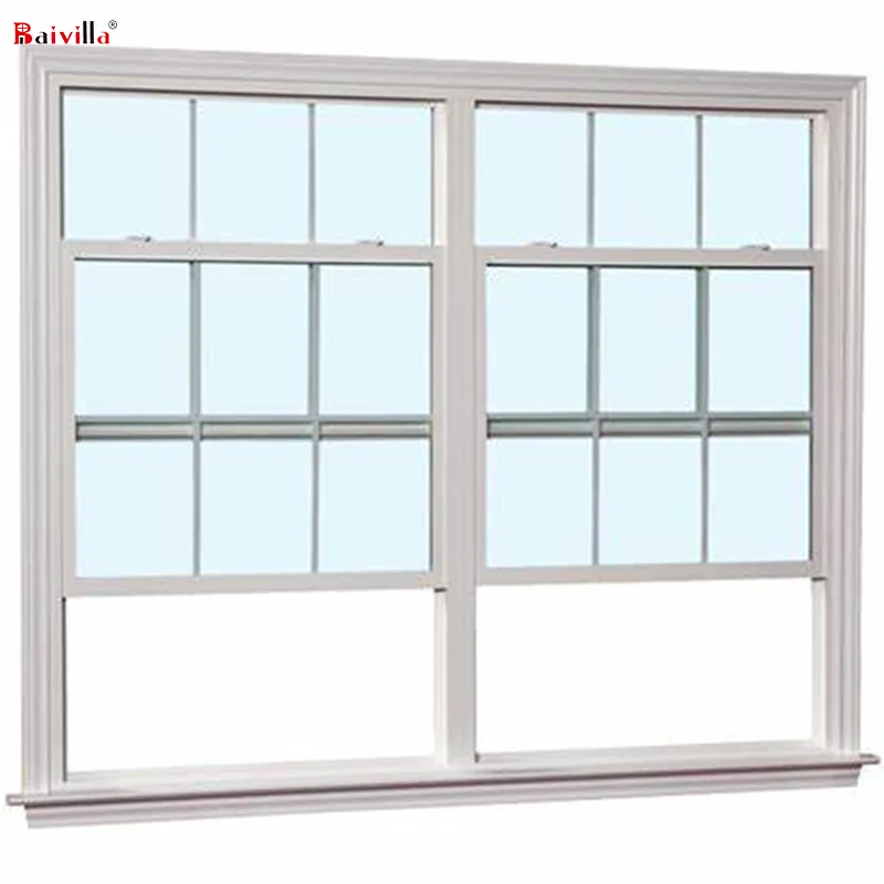 Modern Design Aluminum Double Hung Window For Hotels Cheap Sliding Open ...