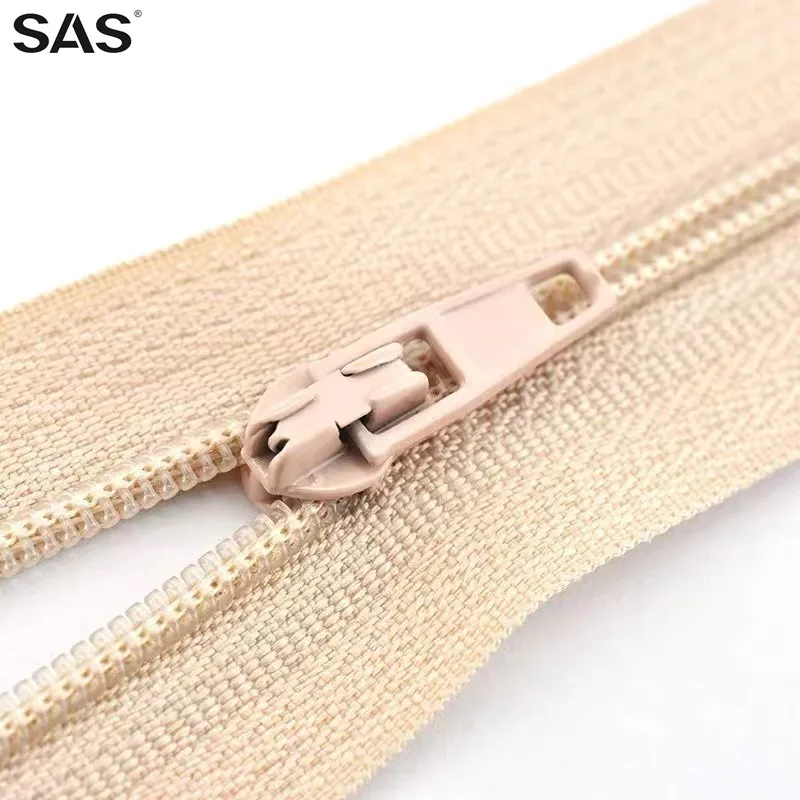 SAS U-Shape Plastic Zipper PVC Plating Garment Polybags PU Material ...