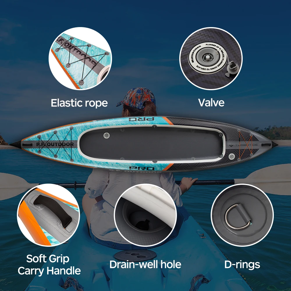 2023 Hot Sales 430*90*40CM Double Chamber Board Inflatable SUP Kayak ...