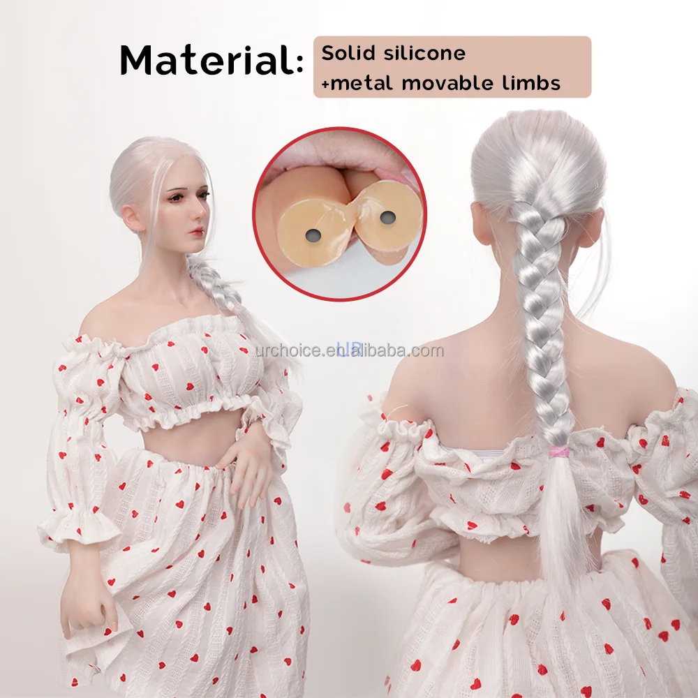 Lifelike 60Cm 24 Inch Female Silicone Doll with Movable Limbs – Anime ...