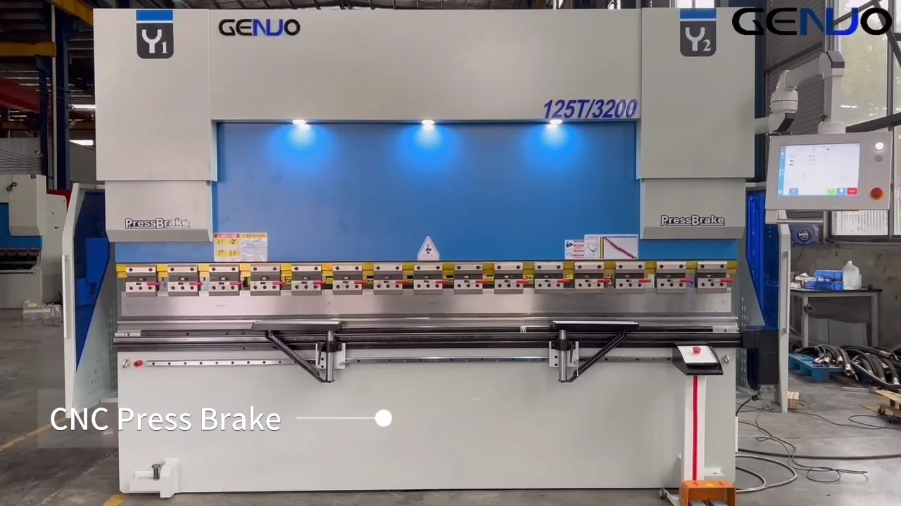 Genuo High Performance Bending Sheet Machine Automatic Cnc Hydraulic ...