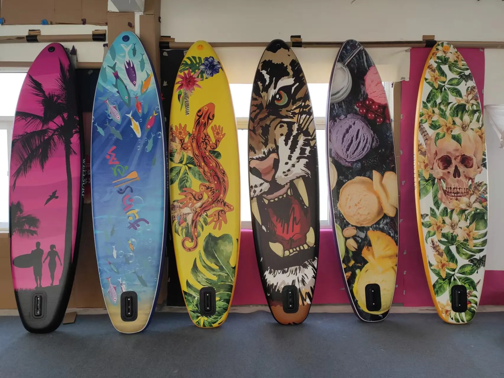 Carbon Texture 320cm 10.6ft Surfboard Double Layer Inflatable Sup Board ...