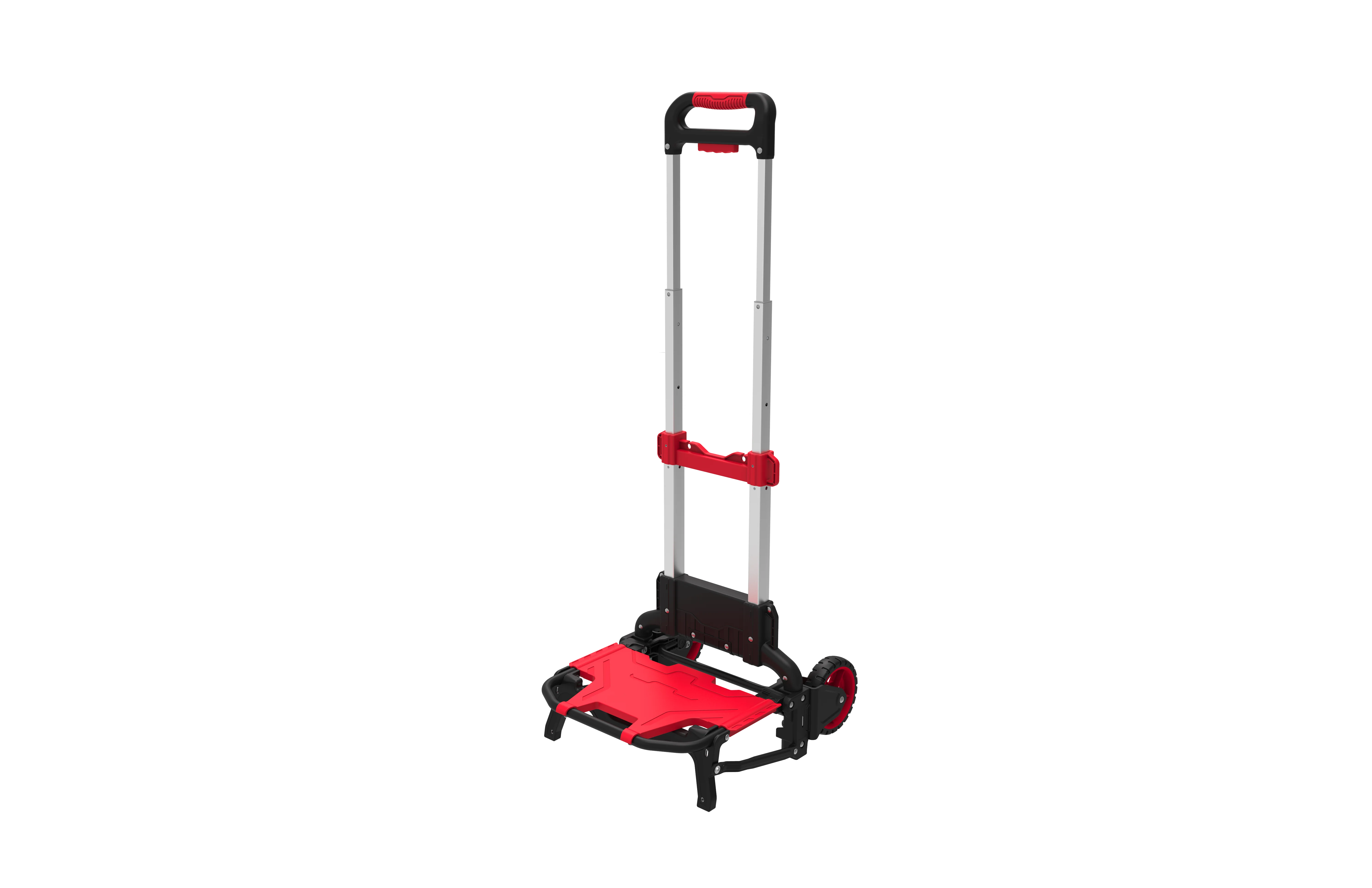 Shunhe Aluminum Steel 60kgs Stackable Luggage Cargo Folding Hand Cart ...