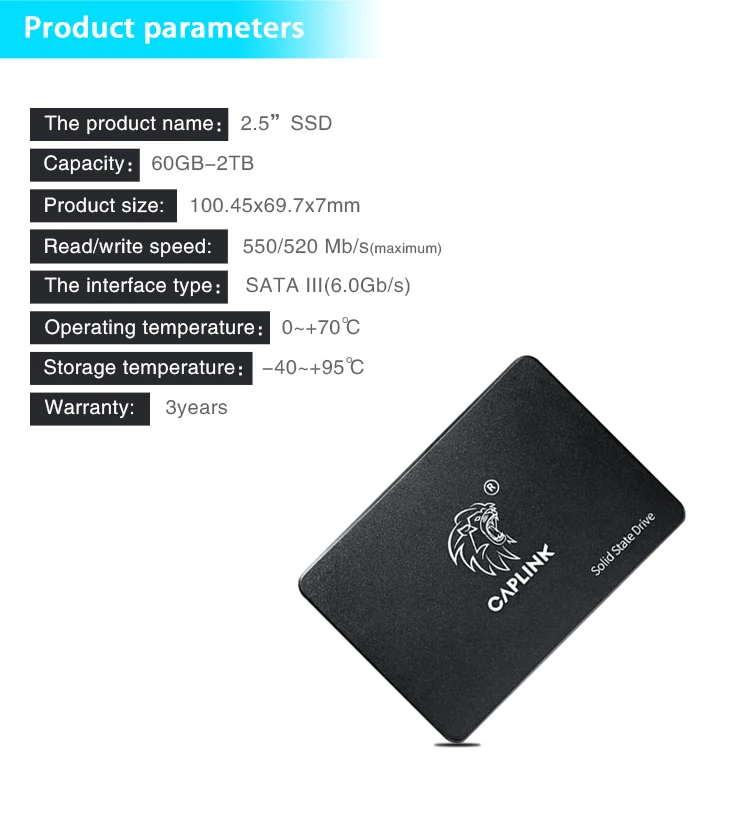Caplink SSD Drives - High Performance Storage Solutions