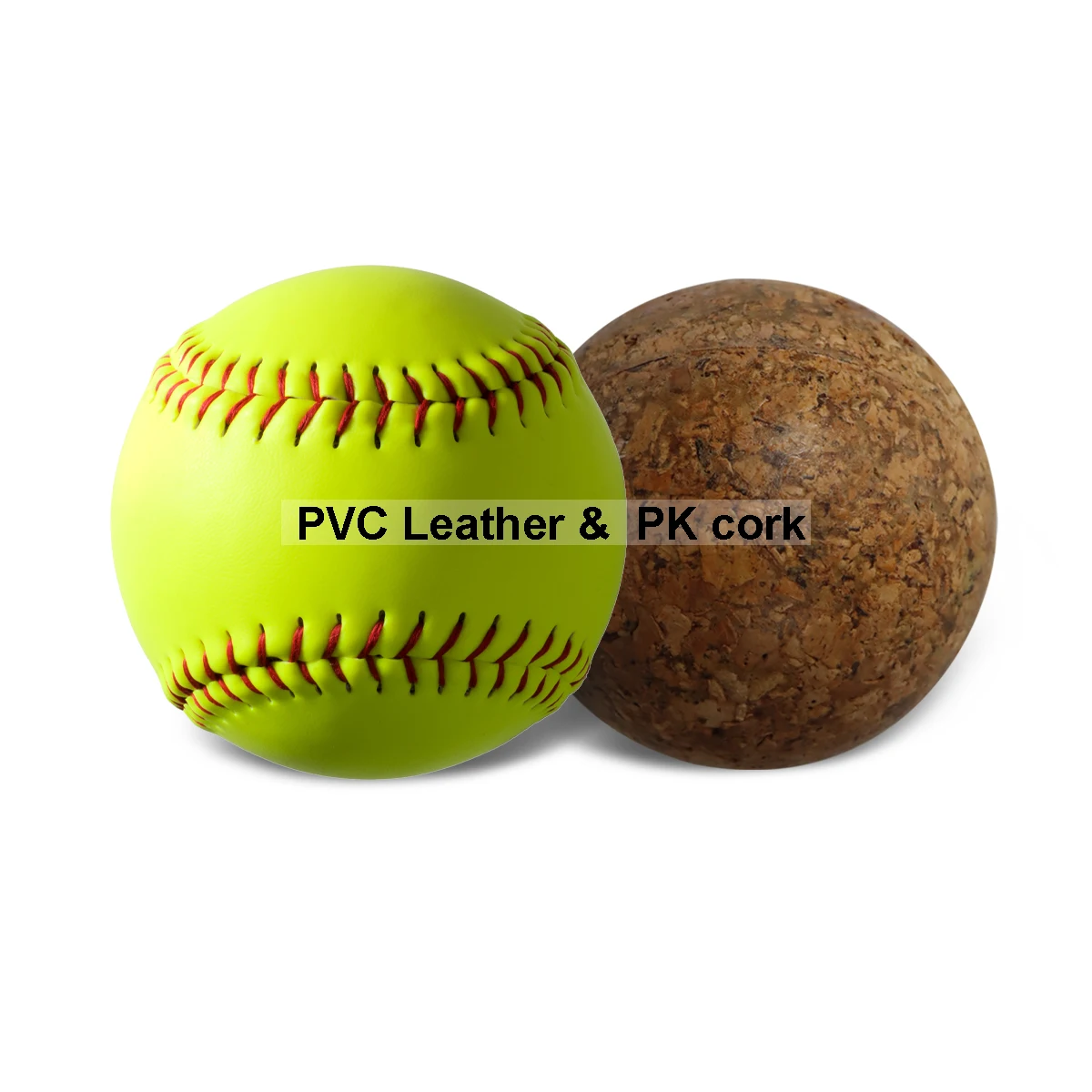 Pelota De Softball Profesional With Pk Cork Core - Buy New Products ...