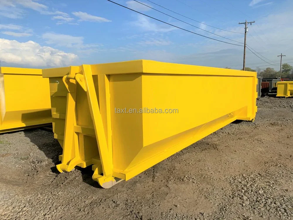 High Quality Hook Lift Bins Waste Mangament Stackable Roll Off ...