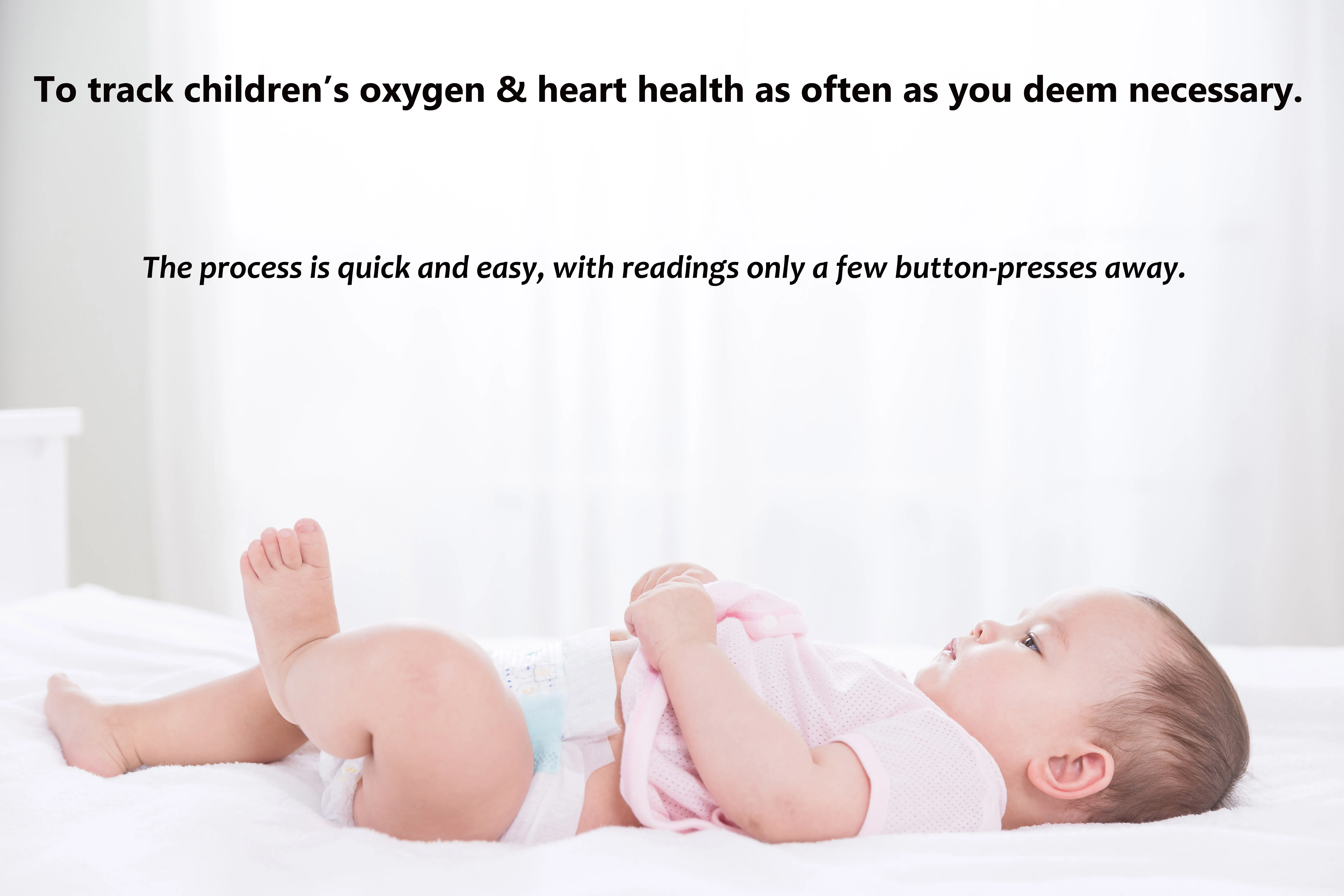 Portable Fingertip Pulse Oxy Meter Children Digital Finger Pulse Ox ...