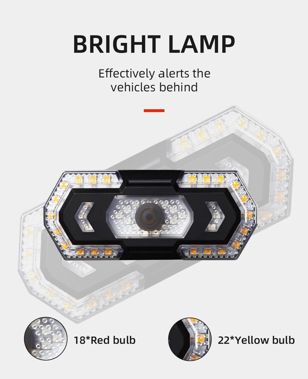 Bicycle Light - Fitalent Bike Tail Light with Turn Signal