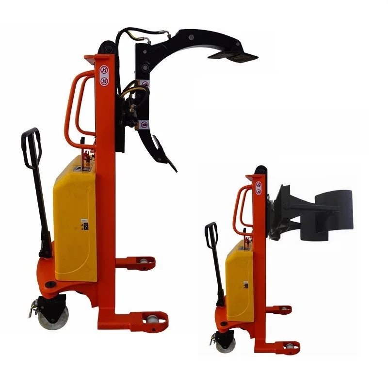 Clamping Erect Paper Reel Clamp Forklift Roll Lifter Paper Stacker and ...