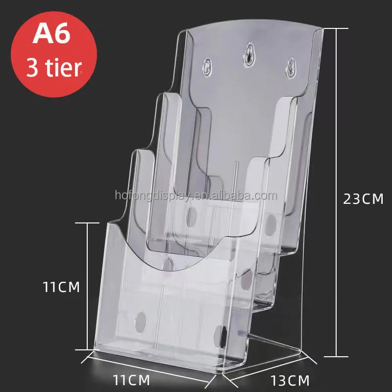 A4 A5 A6 Wholesale Multiple Pocket Leaflet Shelf Holder Countertop ...