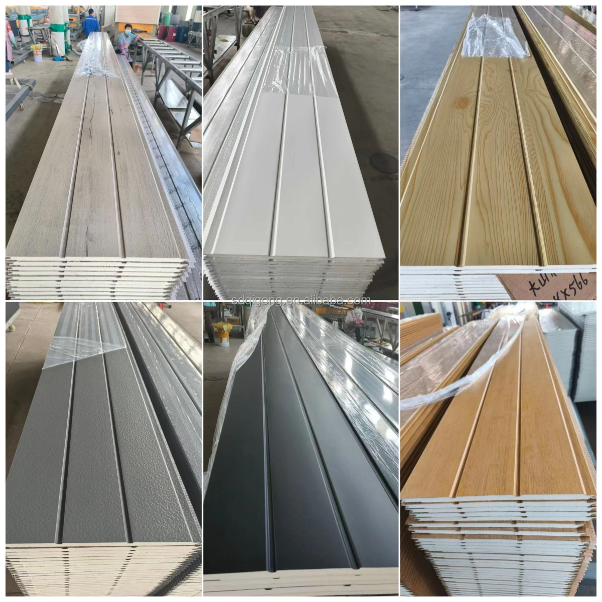 Lightweight Galvanized Steel Sandwich Panels for Modern Prefab House ...