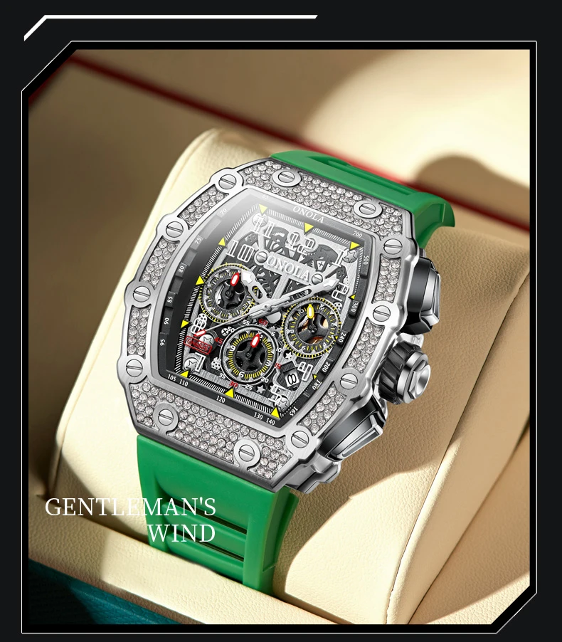 Onola 6826D Watch - Stylish & Waterproof Automatic Men's Timepiece